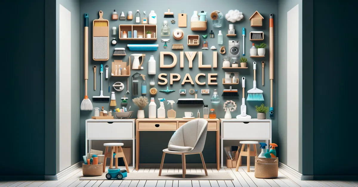 Small Space DIY Cleaning Solutions - easy DIY project